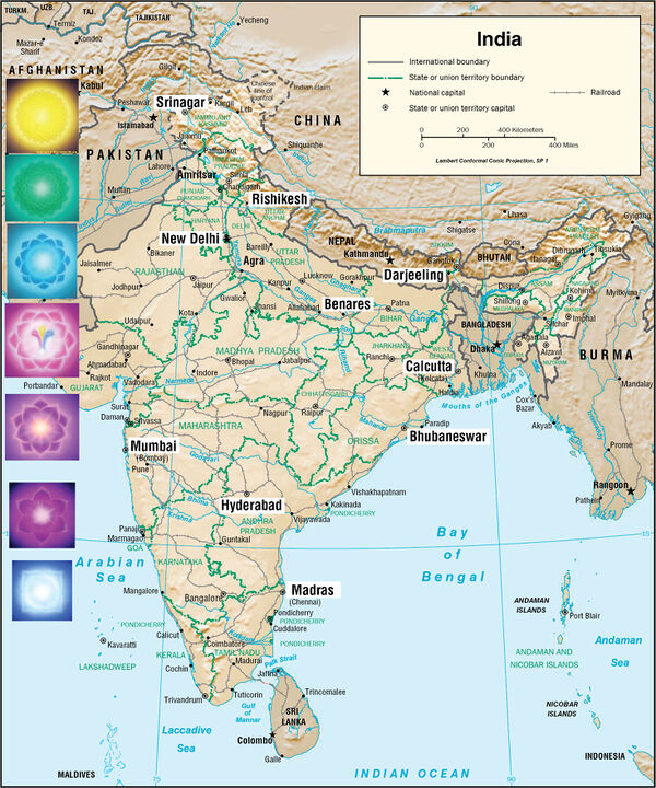 Chakras of India - TSL Encyclopedia
